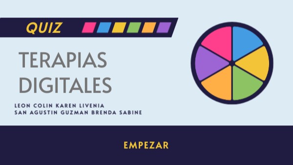 TERAPIAS DIGITALES | Genially