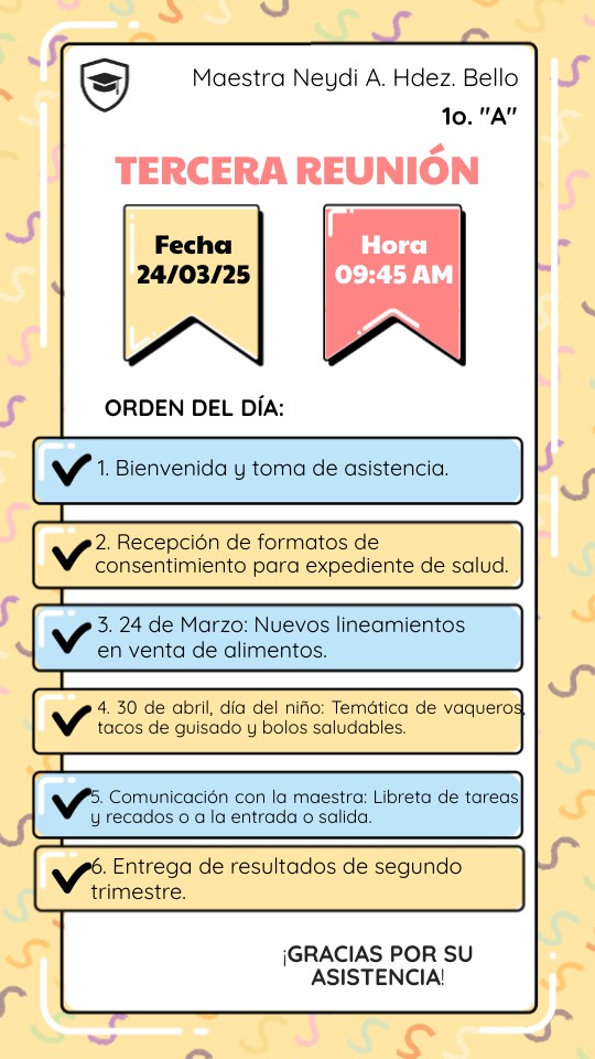 TERCERA REUNIÓN | Genially