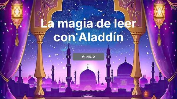La magia de leer con Aladdín | Genially