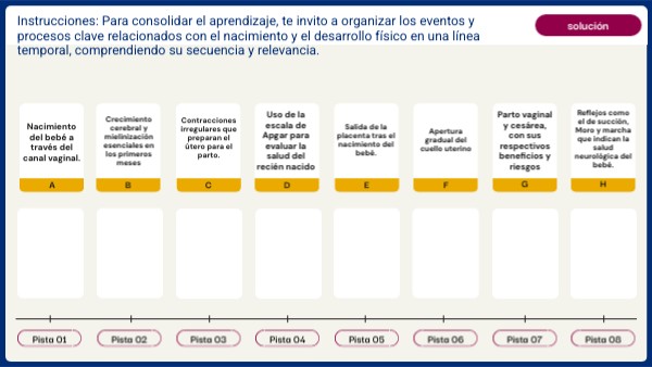 U1-Etapas del Timeline | Genially