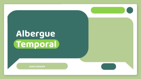 Albergue Temporal | Genially