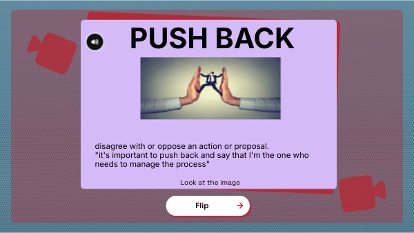 PUSH BACK | Genially