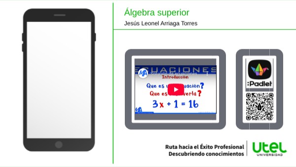 Álgebra superior | Descubriendo conocimientos | Genially