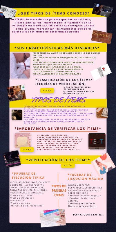 Villanueva_María Araceli_R4_U2 ¿Qué tipo de ítems conoces? | Genially