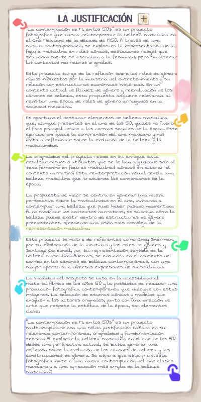 La Justificación | Genially