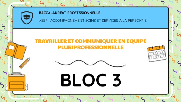 TRAVAILLER ET COMMUNIQUER EN EQUIPE PLURIPROFESSIONNELLE | Genially