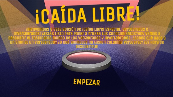 ¡Caída libre! | Genially