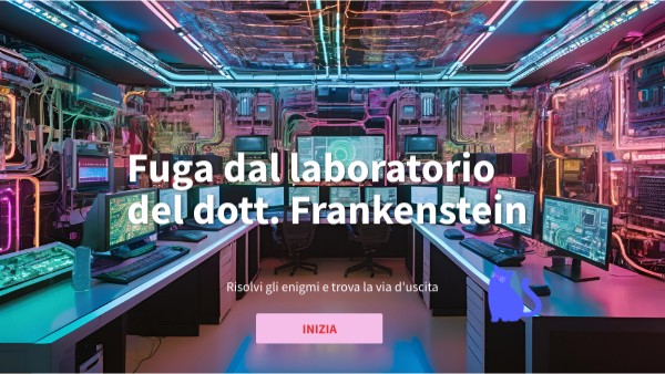 Fuga dal laboratorio del dott. Frankenstein | Genially