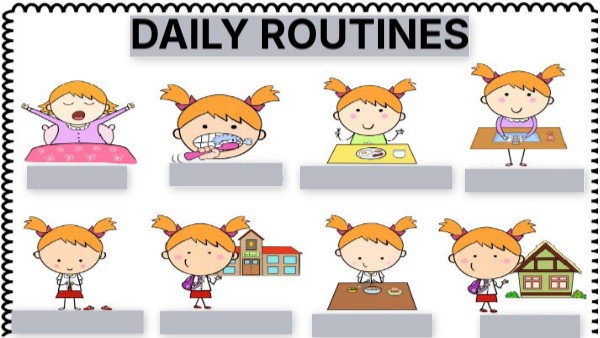 English 2. Daily routines | Genially