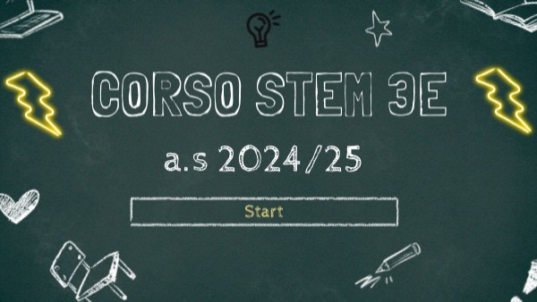 CORSO STEM 3E | Genially