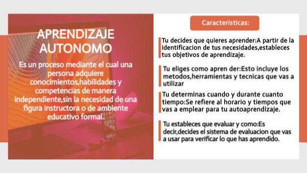 APRENDIZAJE AUTONOMO | Genially