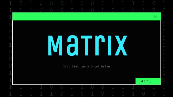 Matrix | Genially