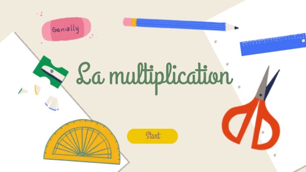 La multiplication | Genially