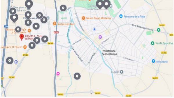 Mapa interactivo (Semana proyectos 2ºESO) | Genially