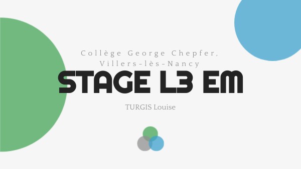 Oral Stage L3 EM | Genially