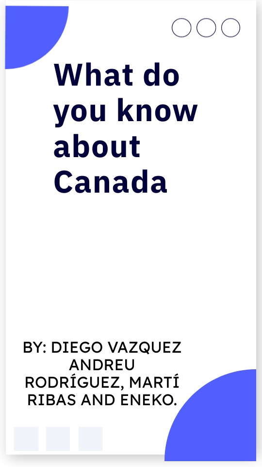What do you know about Canada | Genially