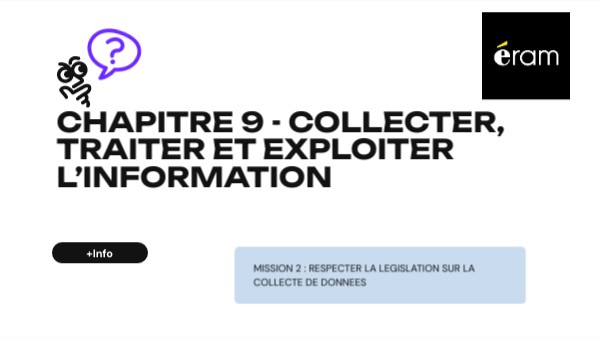 CHAPITRE 9 - COLLECTER, TRAITER ET EXPLOITER L’INFORMATION | Genially