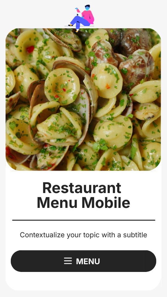Restaurant Menu Mobile | Genially
