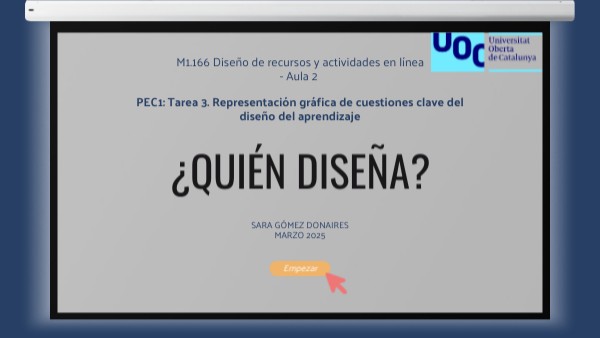 Sara Gómez_PEC 1 ACT 3¿QUIÉN DISEÑA? | Genially