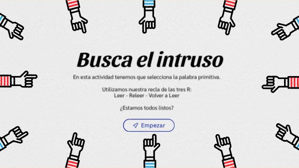 Busca el intruso | Genially