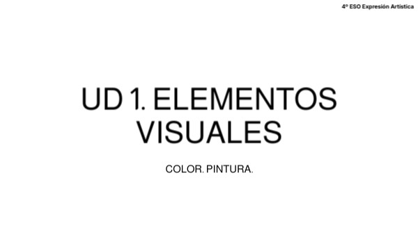 ud 1. elementos visuales | Genially