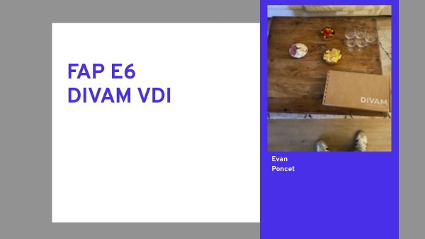 FAP E6 Divam vdi | Genially