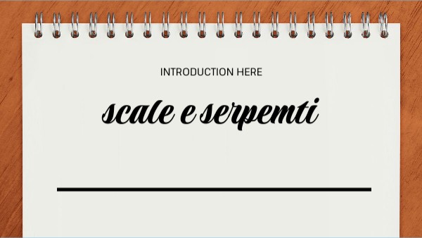 scale e serpenti | Genially