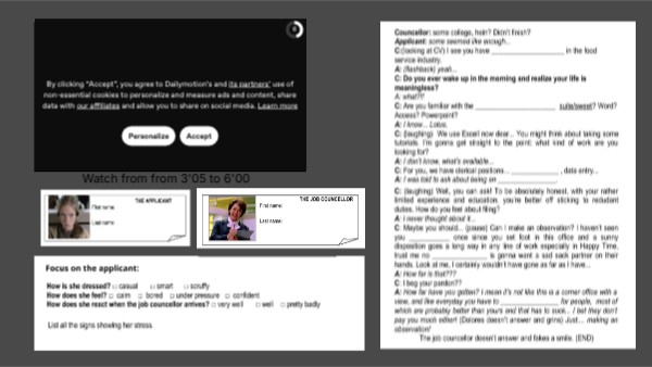 job interview | Genially