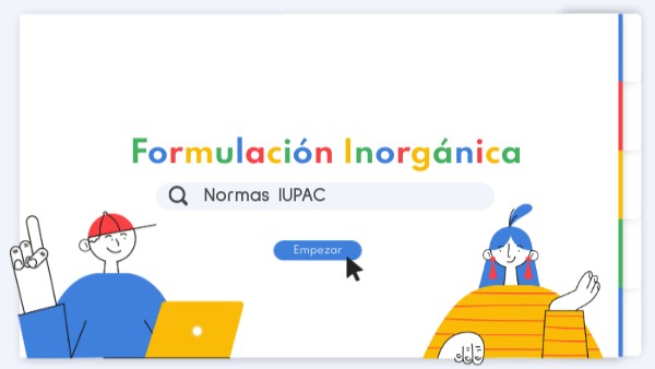 2425 Dossier Formulación inorgánica | Genially