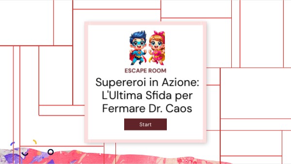 Supereroi in Azione: L'Ultima Sfida per Fermare Dr. Caos | Genially