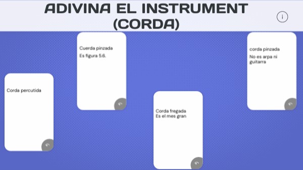 Adivina el instrument (corda) | Genially