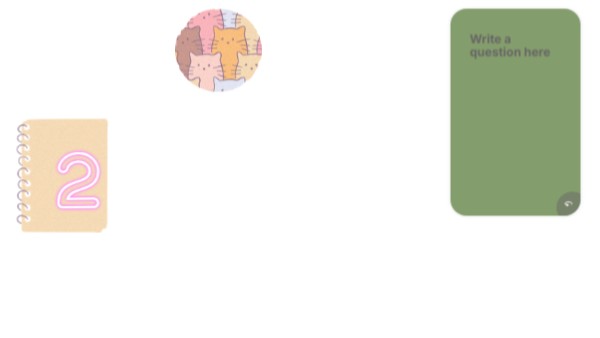 Write a question here | Genially