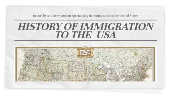 HISTORY OF IMMIGRATION TO THE usa | Genially