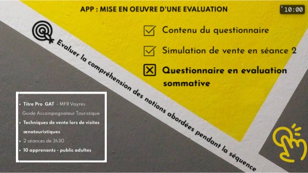 APP4 : évaluation | Genially