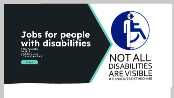 Jobs for people with disabilities | Genially