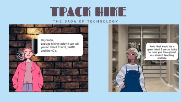 TPACK, SAMR, and 4C's Comic Strip | Genially