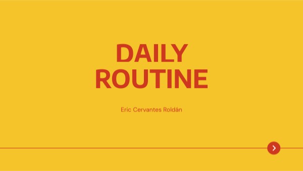 DAILY ROUTINE | Genially