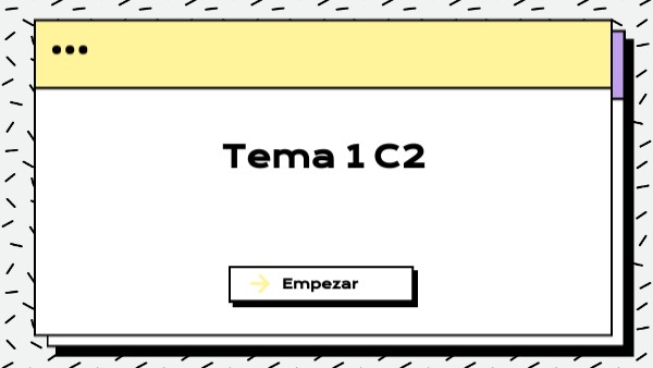 Tema 1 C2 | Genially