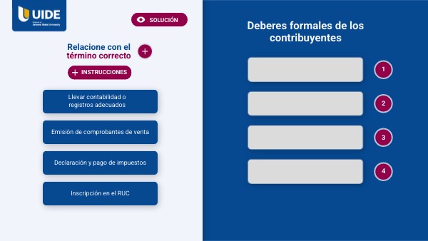 REF 1 - TRIBUTACIÓN II | Genially