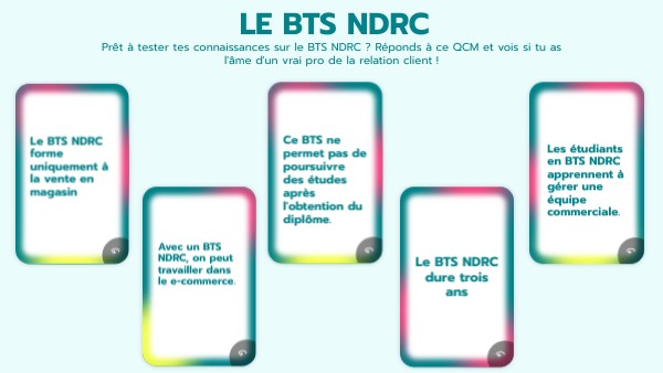 Le bts ndrc | Genially