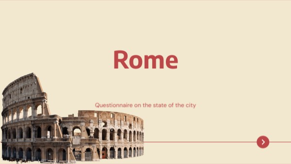 Rome questionnare | Genially