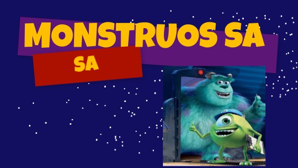 MONSTRUOS SA | Genially