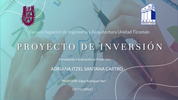 PROYECTO DE INVERSIÓN | Genially