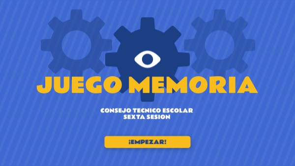 JUEGO de memori | Genially