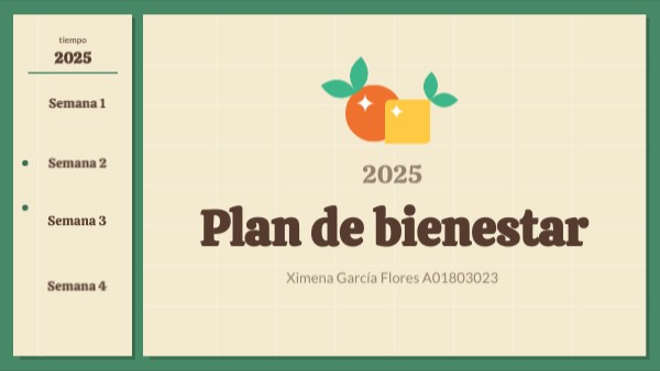 Plan de bienestar | Genially