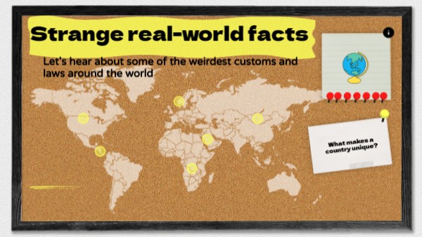 Strange real-world facts | Genially