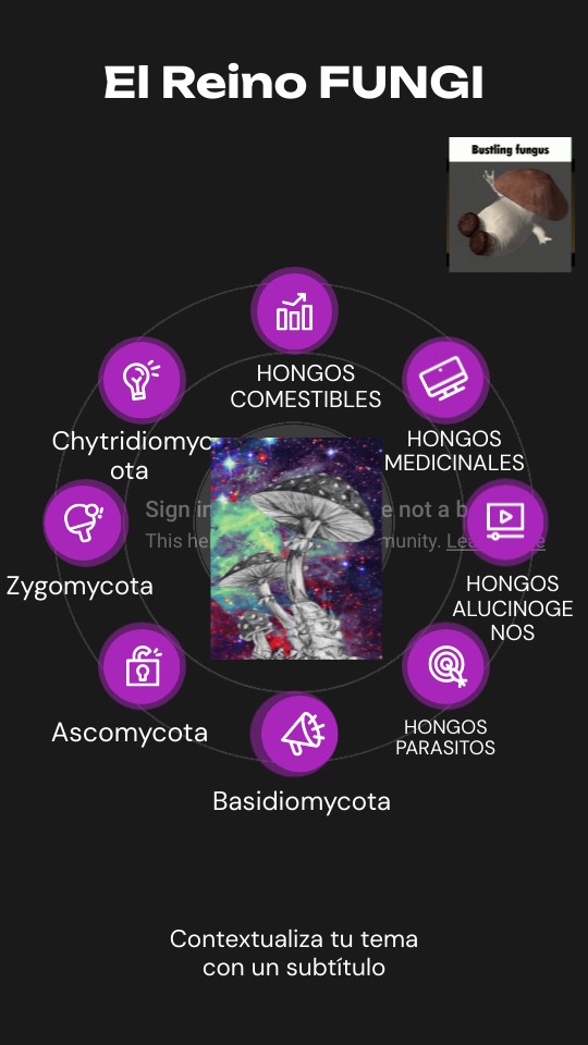 El Reino FUNGI | Genially