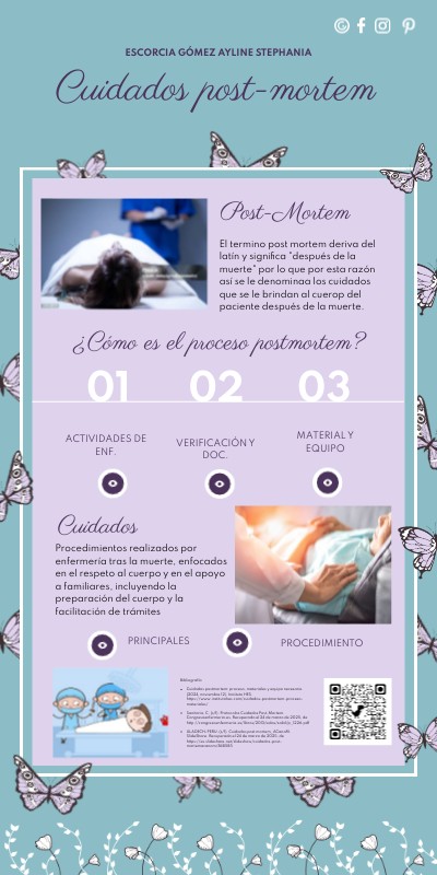 Cuidados post-mortem | Genially