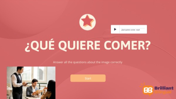 ¿Qué quiere comer? | Genially