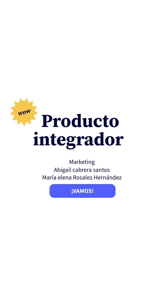 Producto integrador | Genially
